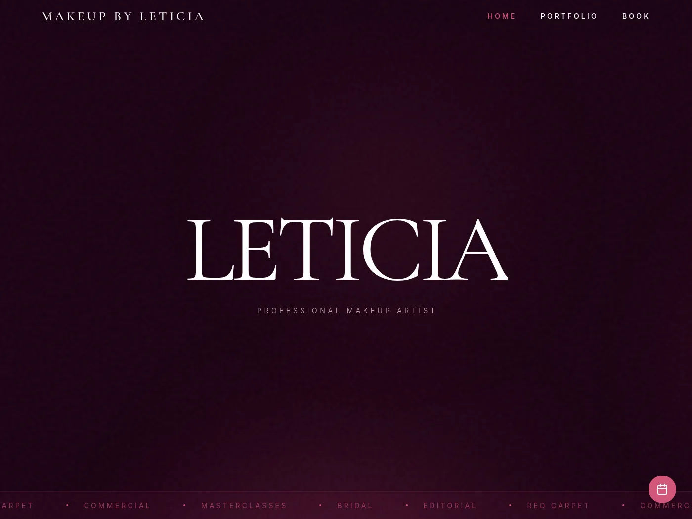 Leticia High-Fashion Makeup Site