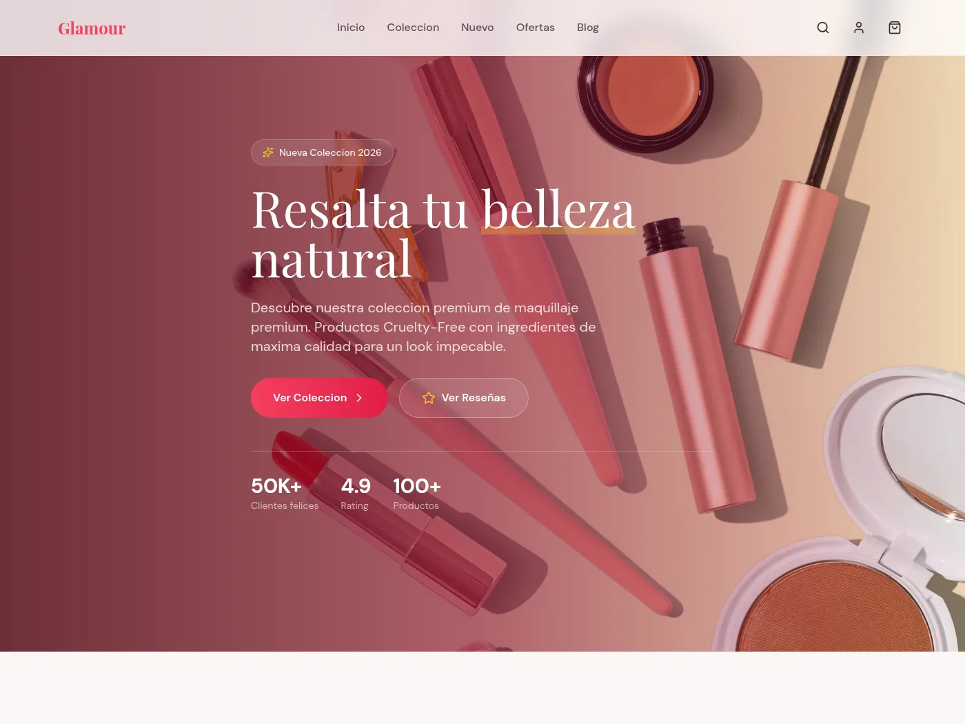 Glamour Makeup Store