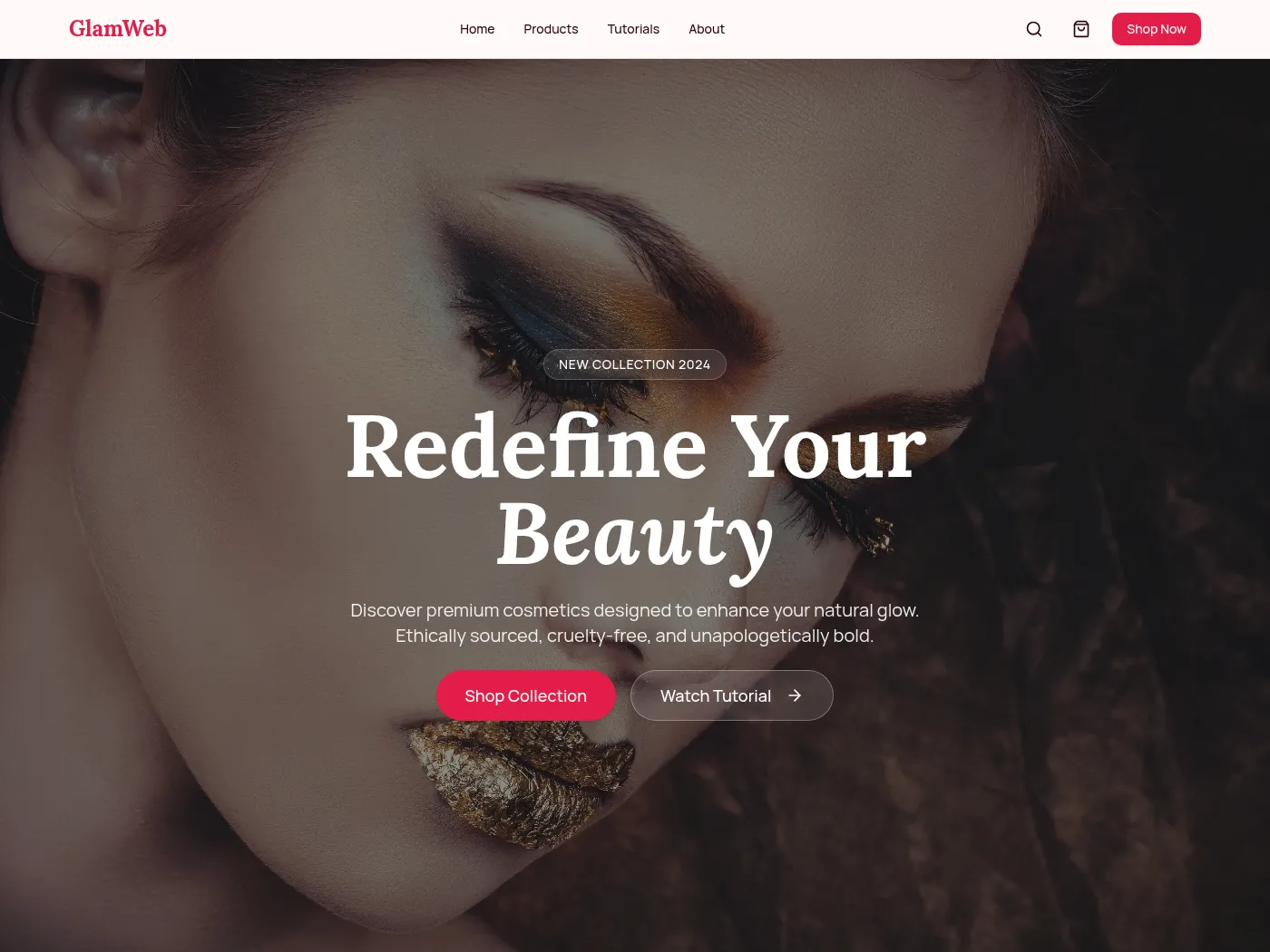 GlamWeb Beauty Portal