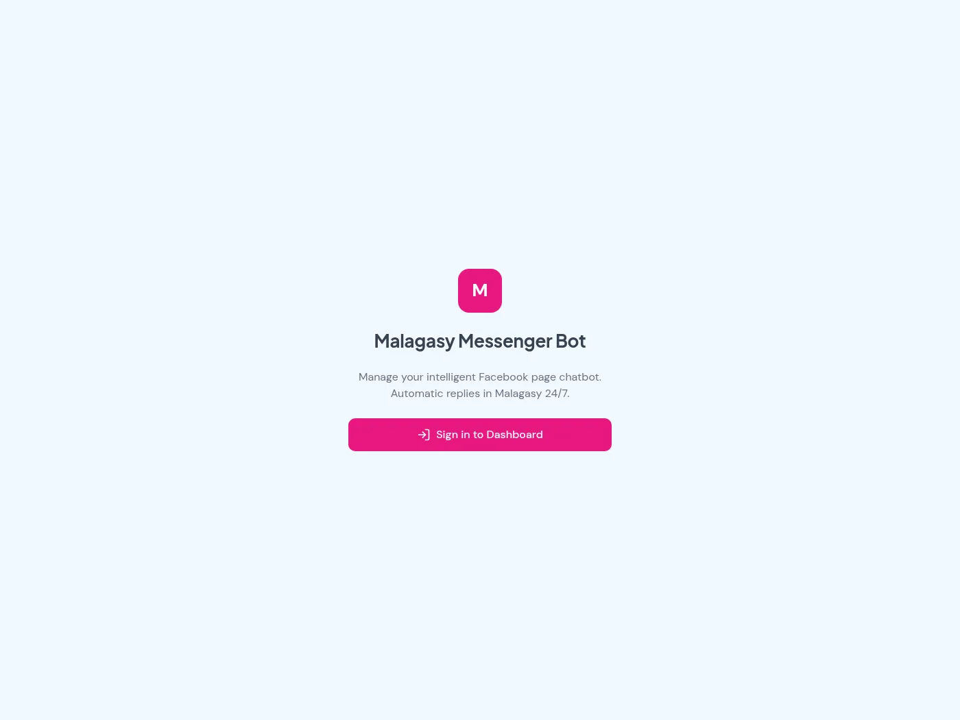 Malagasy Messenger Bot