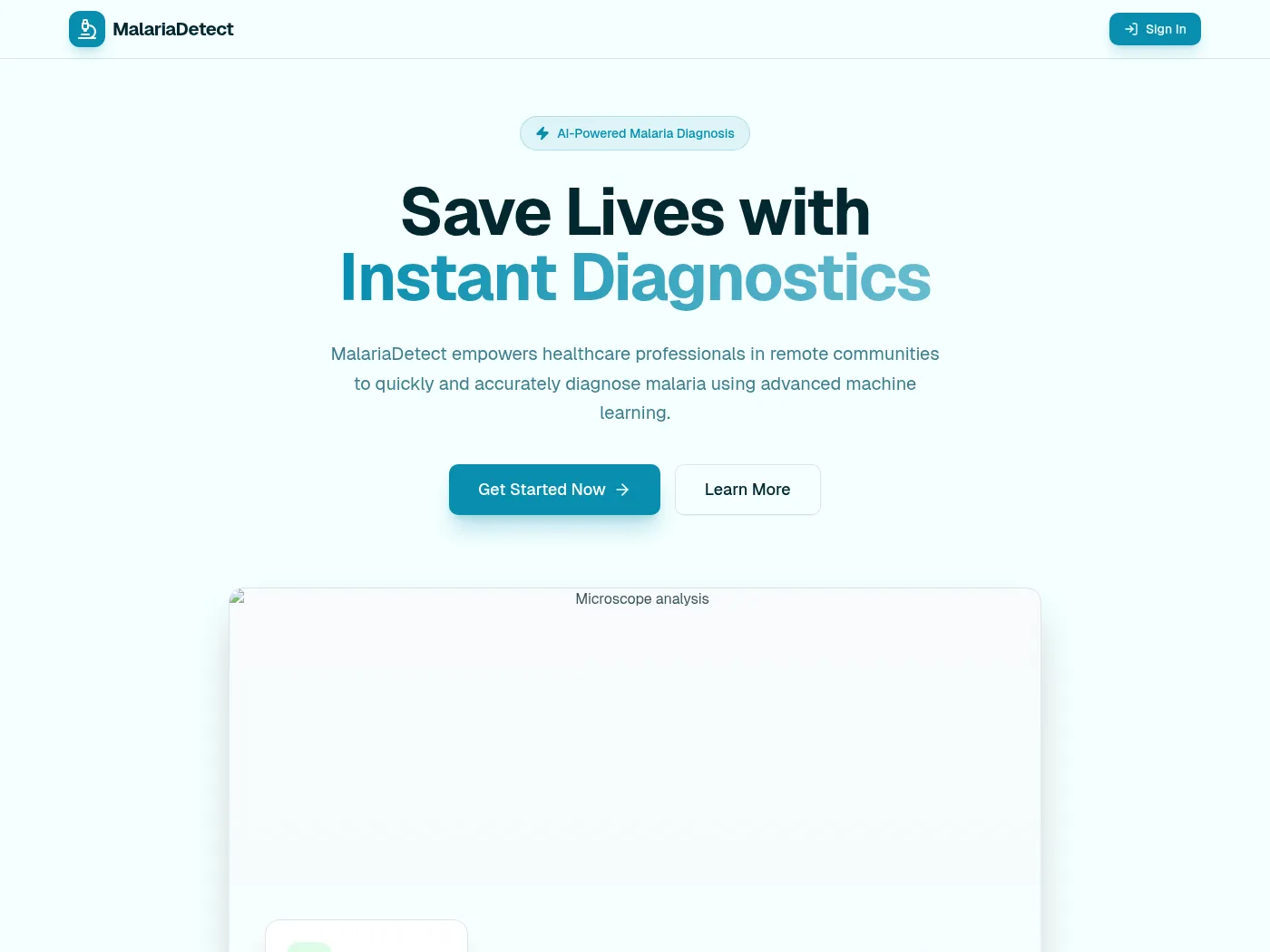 MalariaDetect App