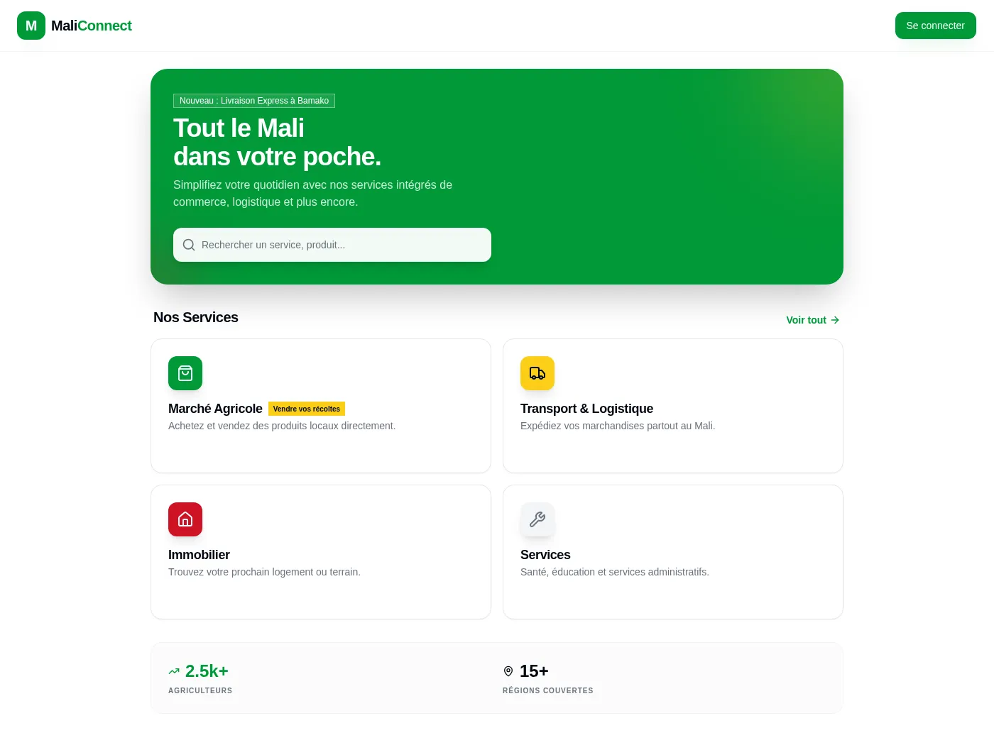 Mali SuperApp Connect