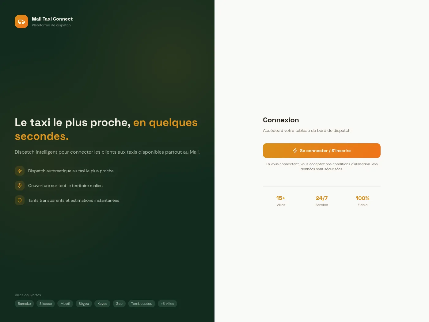 Mali Taxi Connect