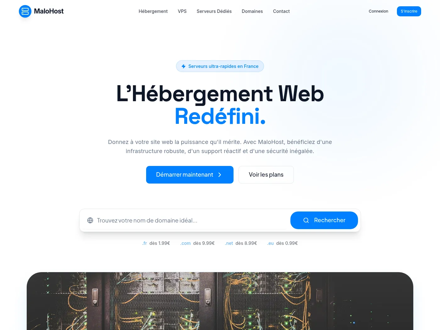 MaloHost Inspired Hosting Site