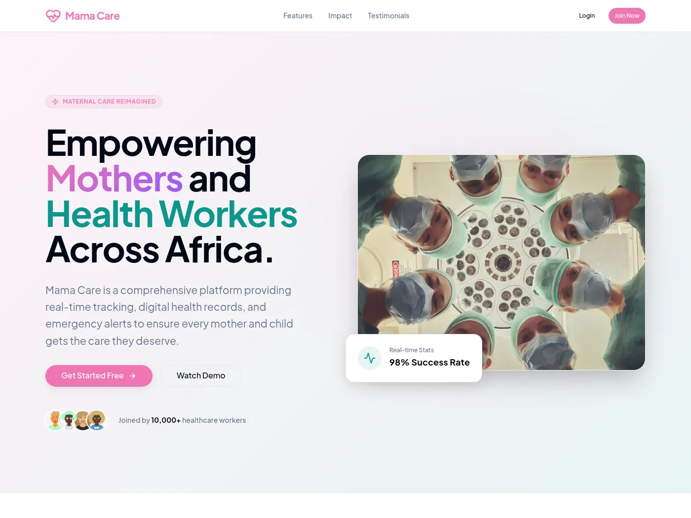 Mama Care Health Platform