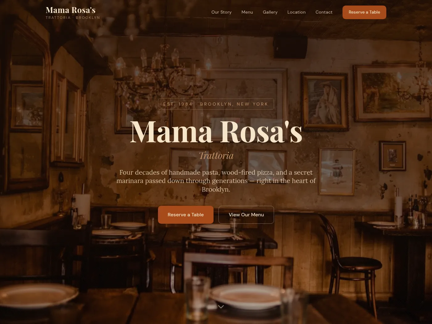 Mama Rosa's Landing