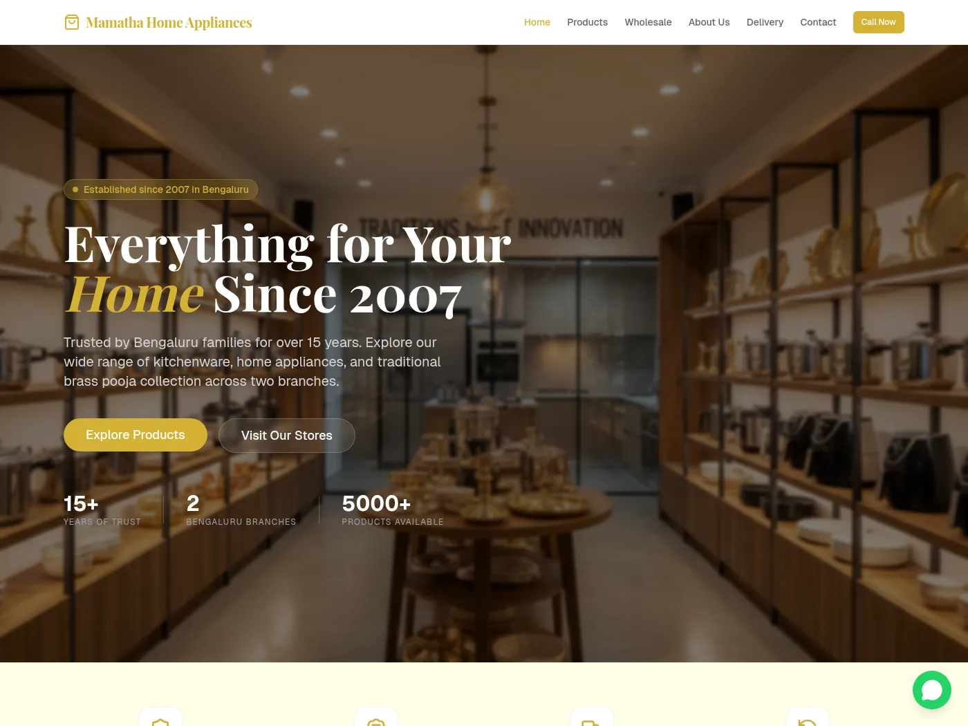 Mamatha Home Appliances Site