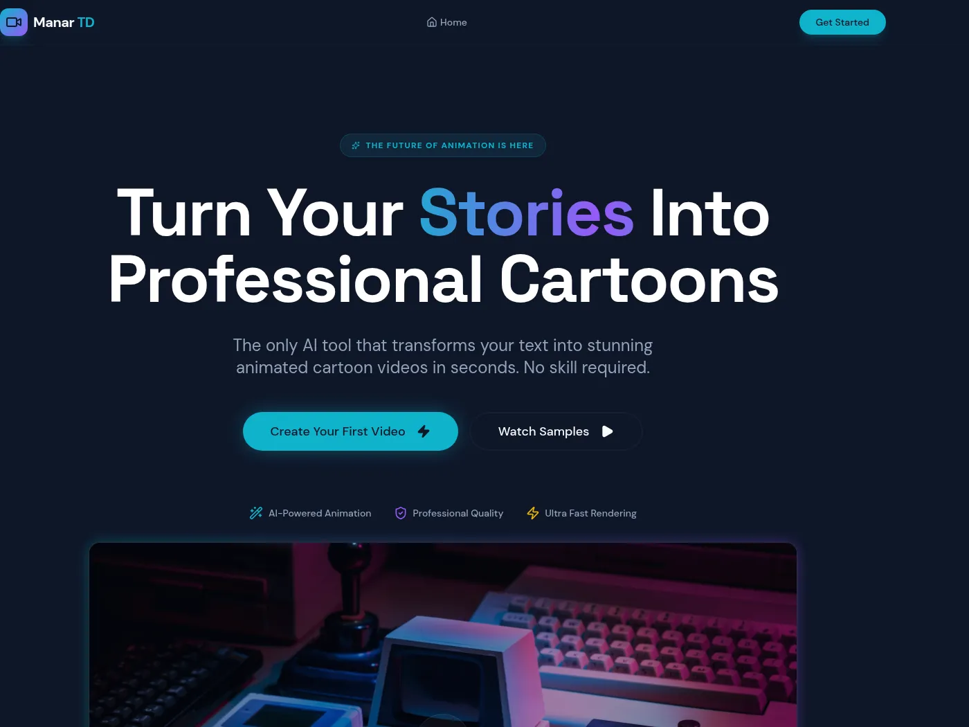 Manar TD Cartoon Video Maker