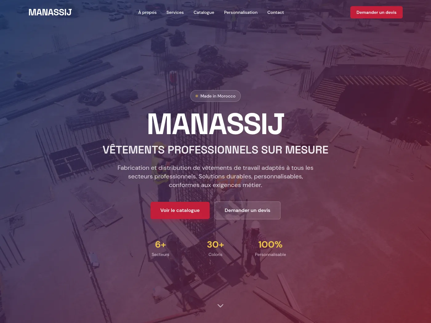 MANASSIJ Pro Wear Landing