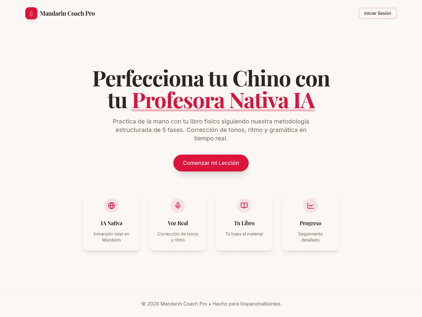 Mandarin Coach Pro