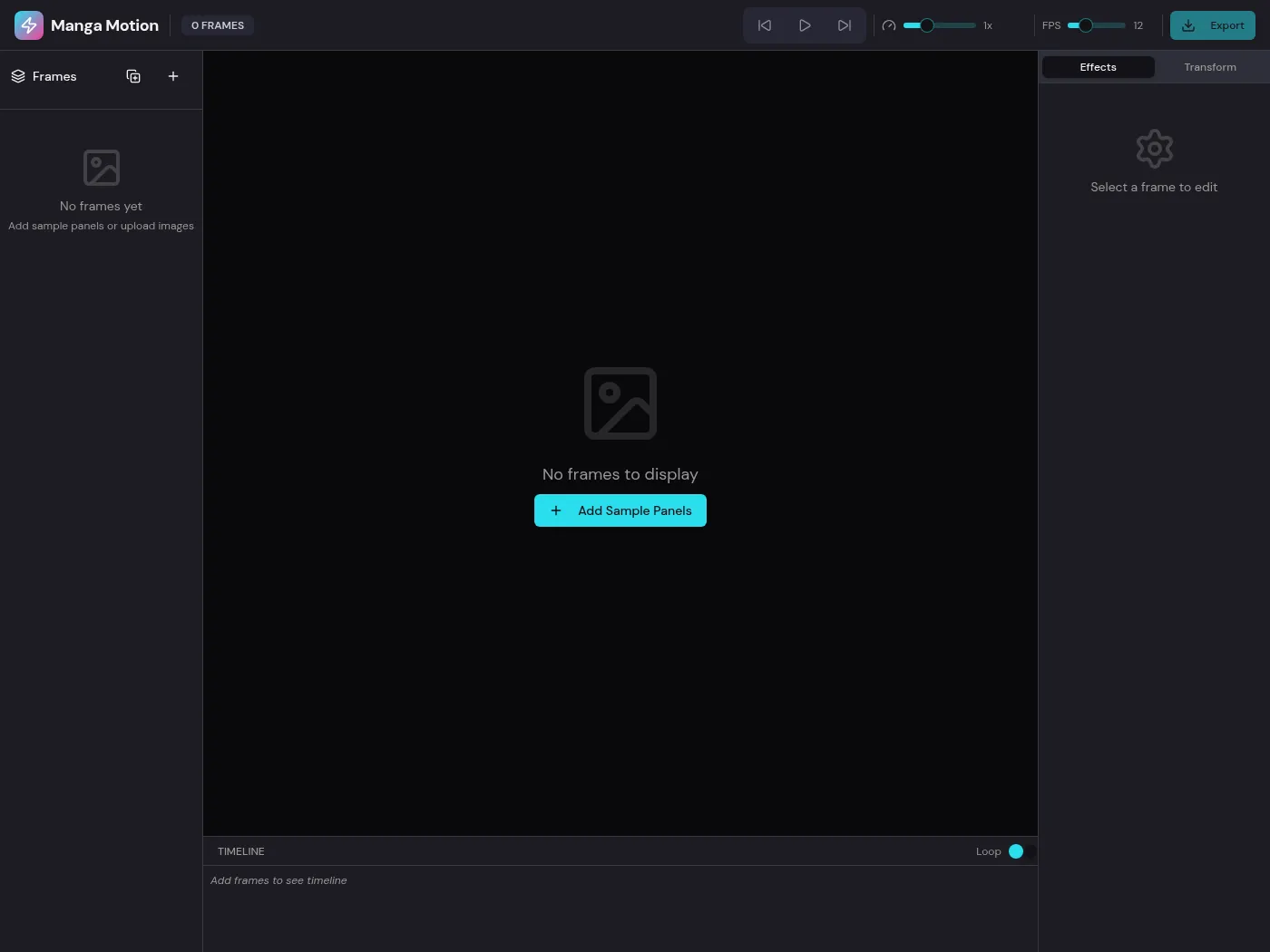 Manga Motion Studio