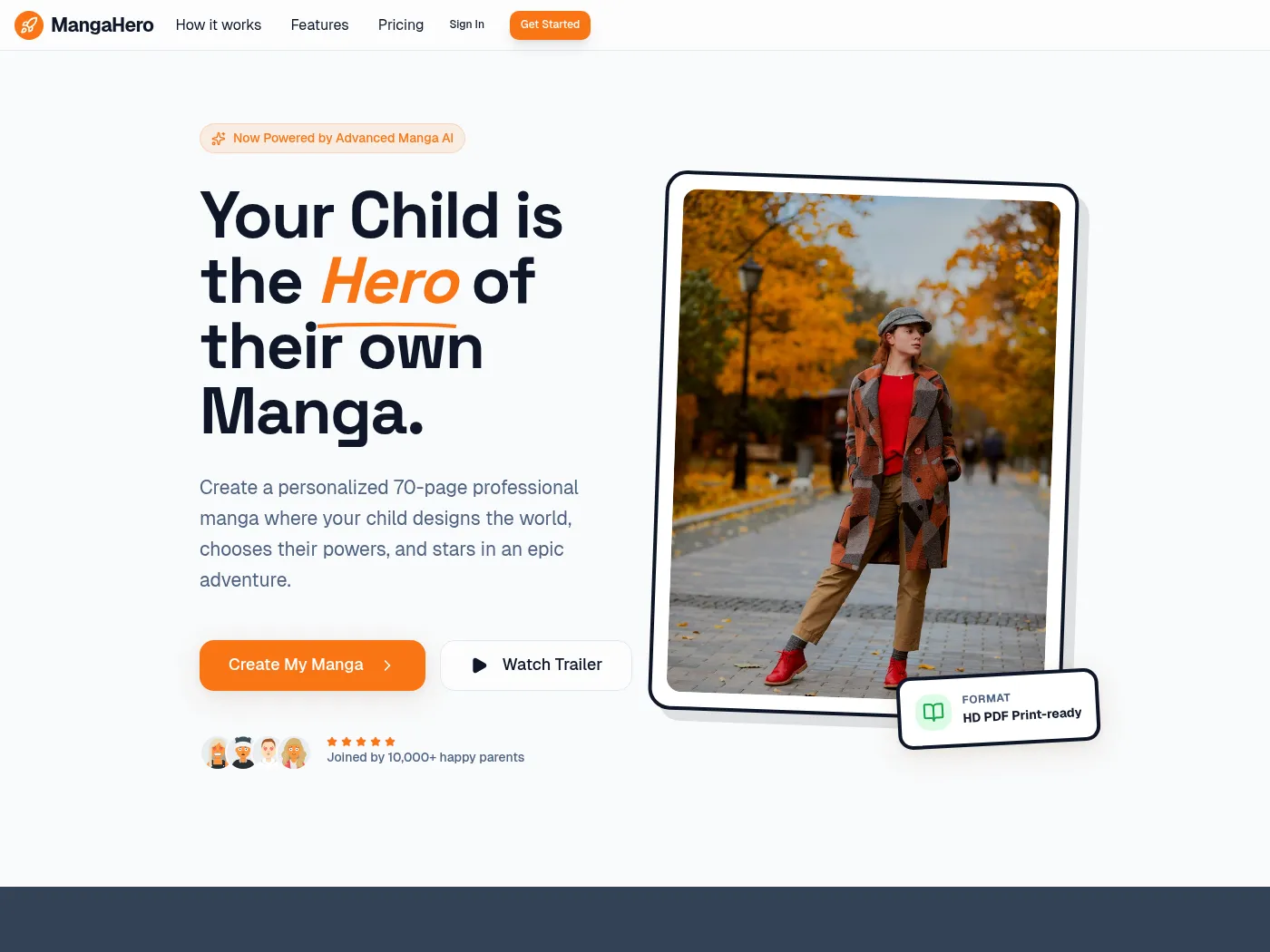 Manga Hero Creator