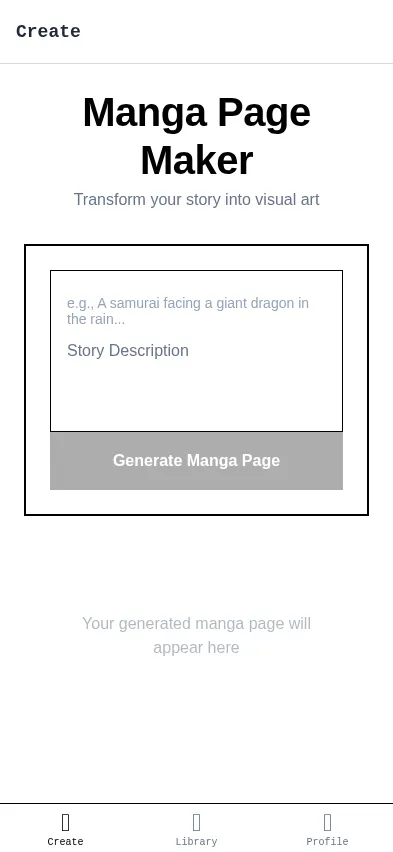 Manga Page Maker