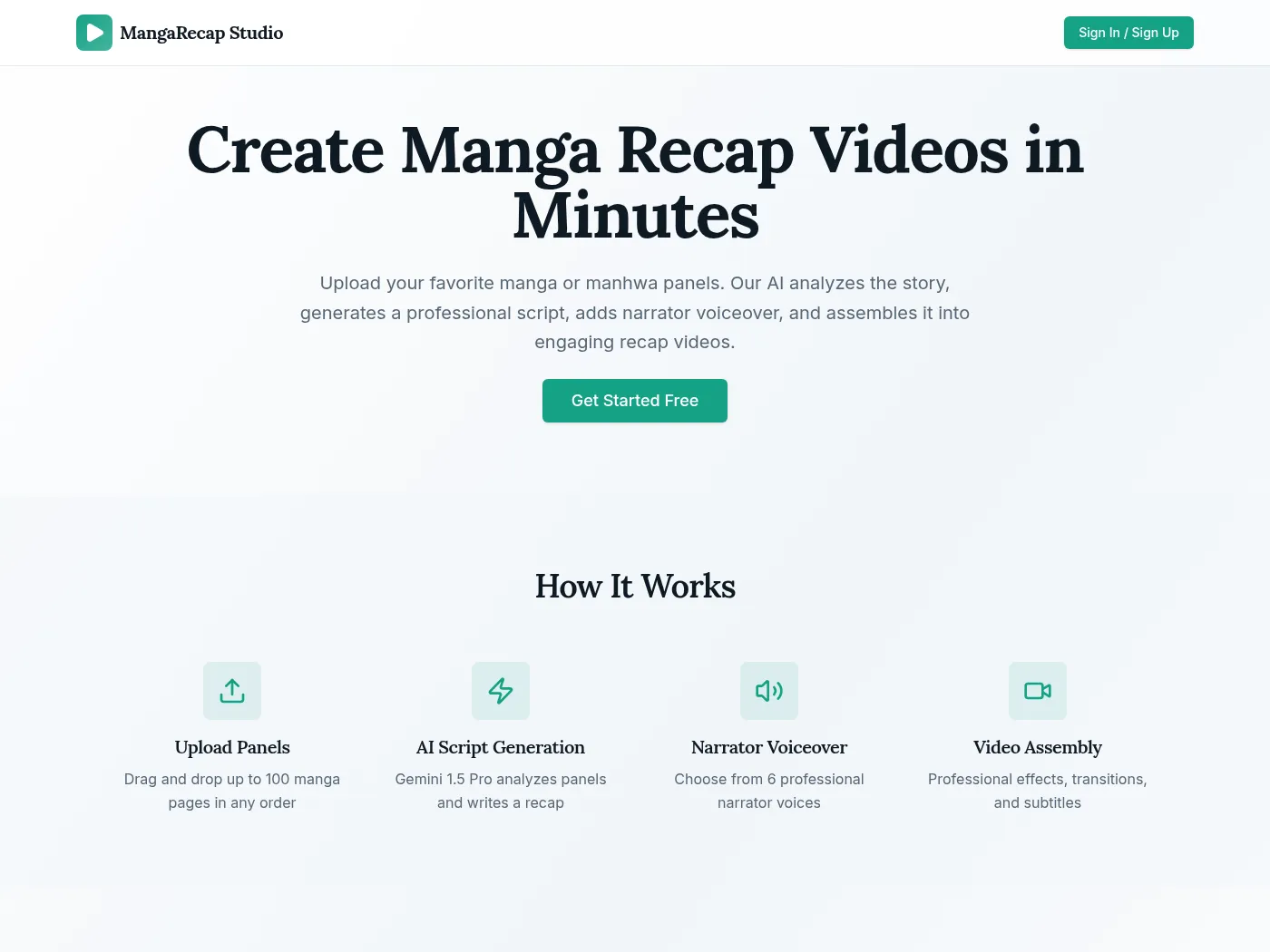 MangaRecap Studio