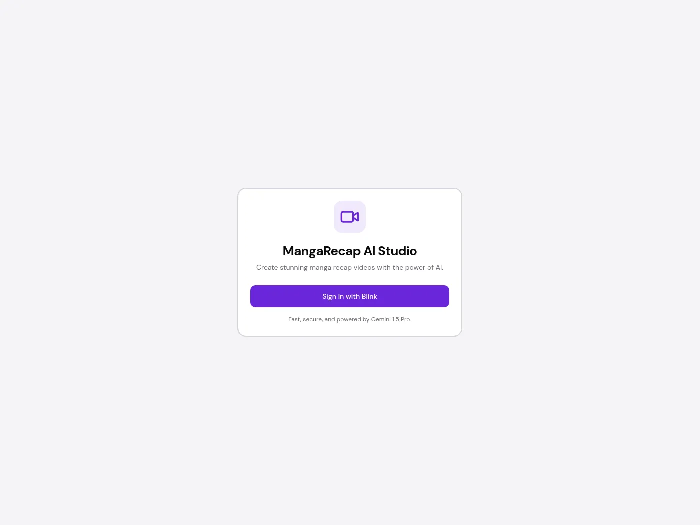 MangaRecap AI Studio