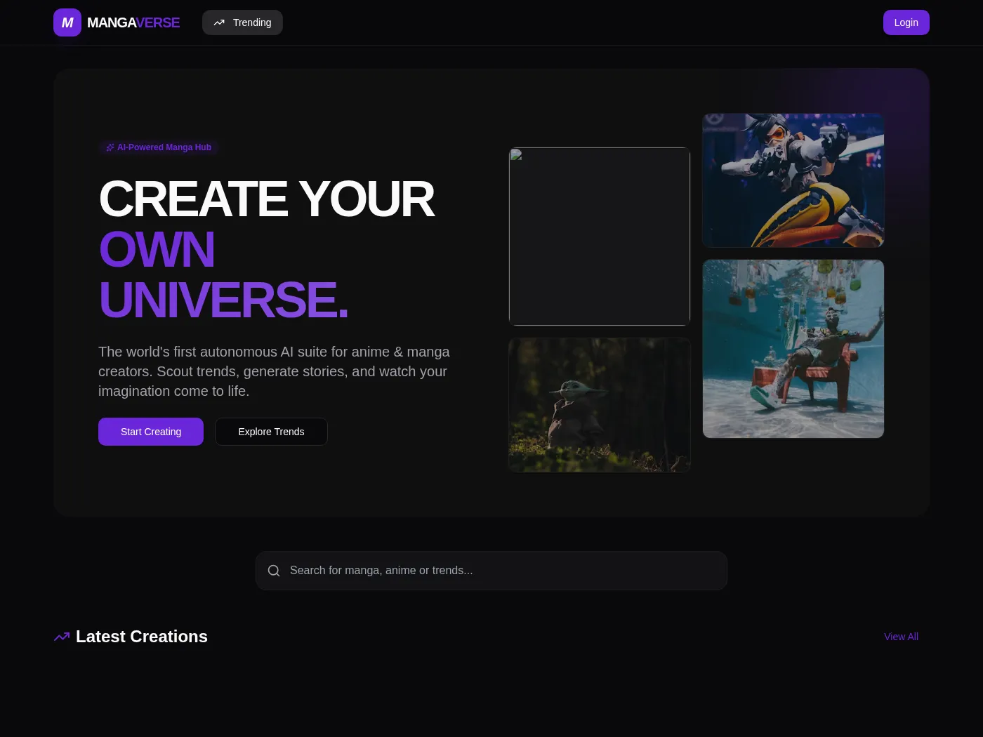 MangaVerse AI Suite