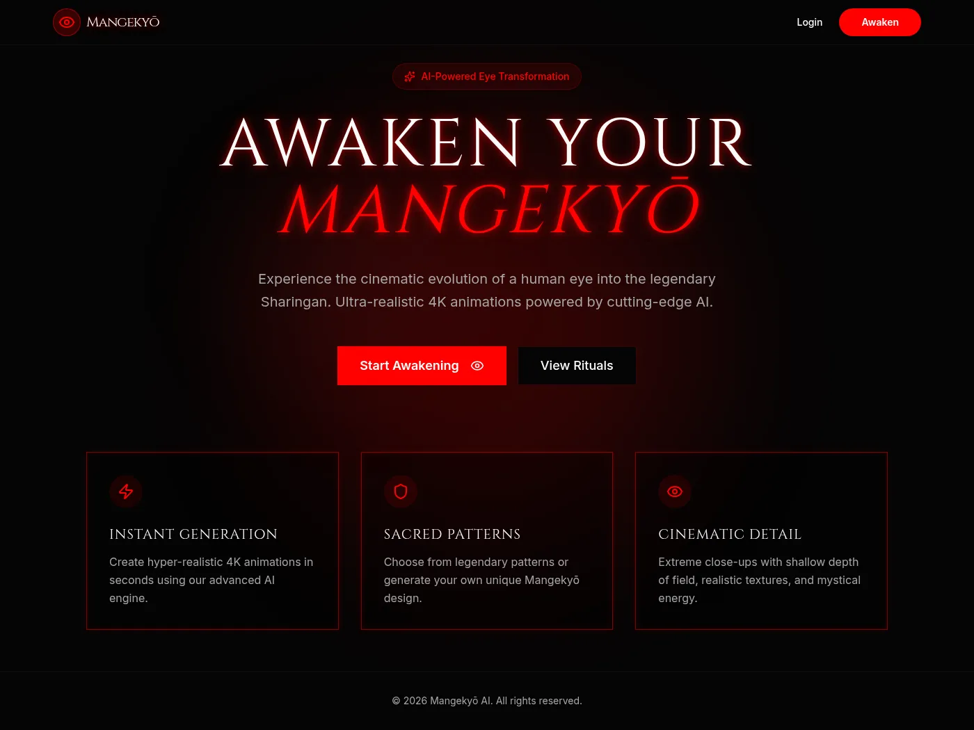 Mangekyō Eye Awakening