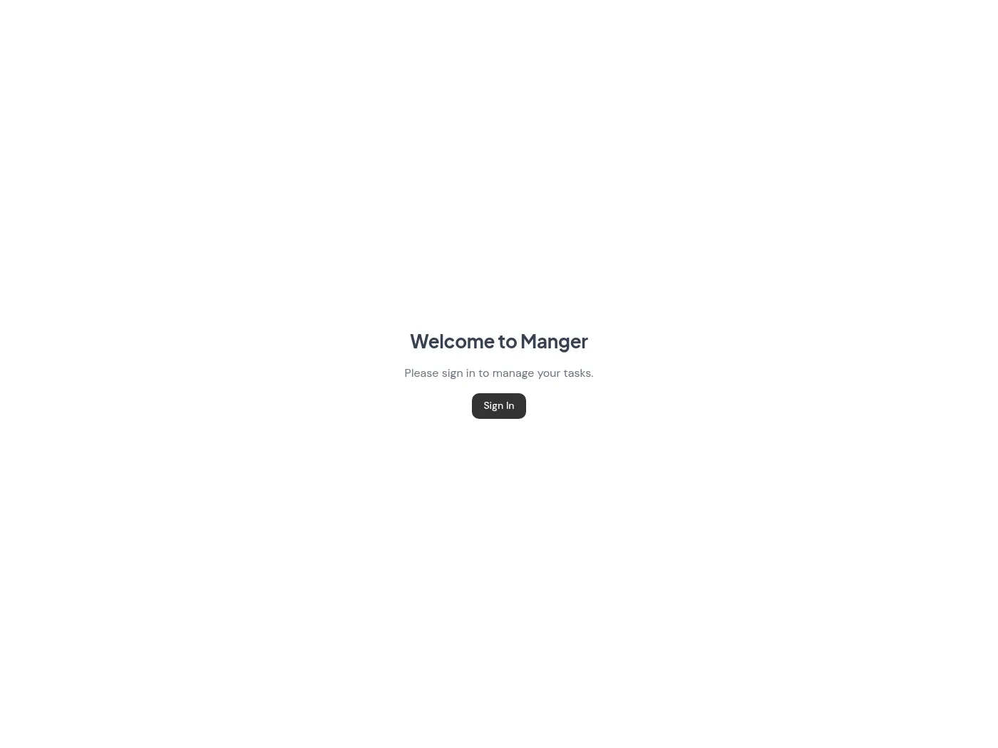 Manger