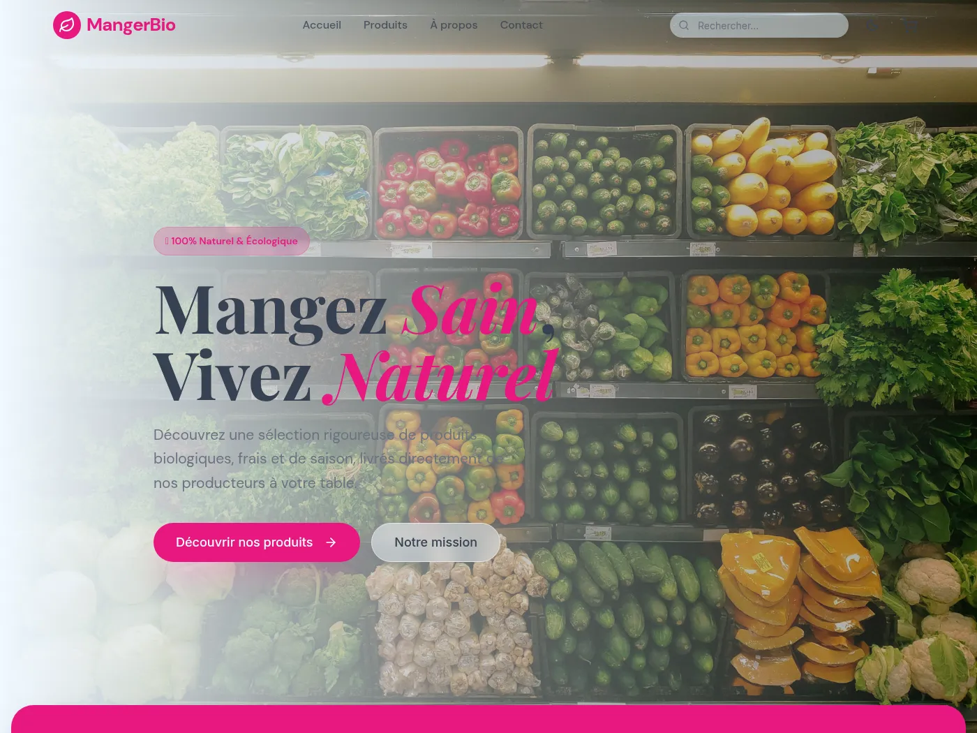 MangerBio E-Commerce
