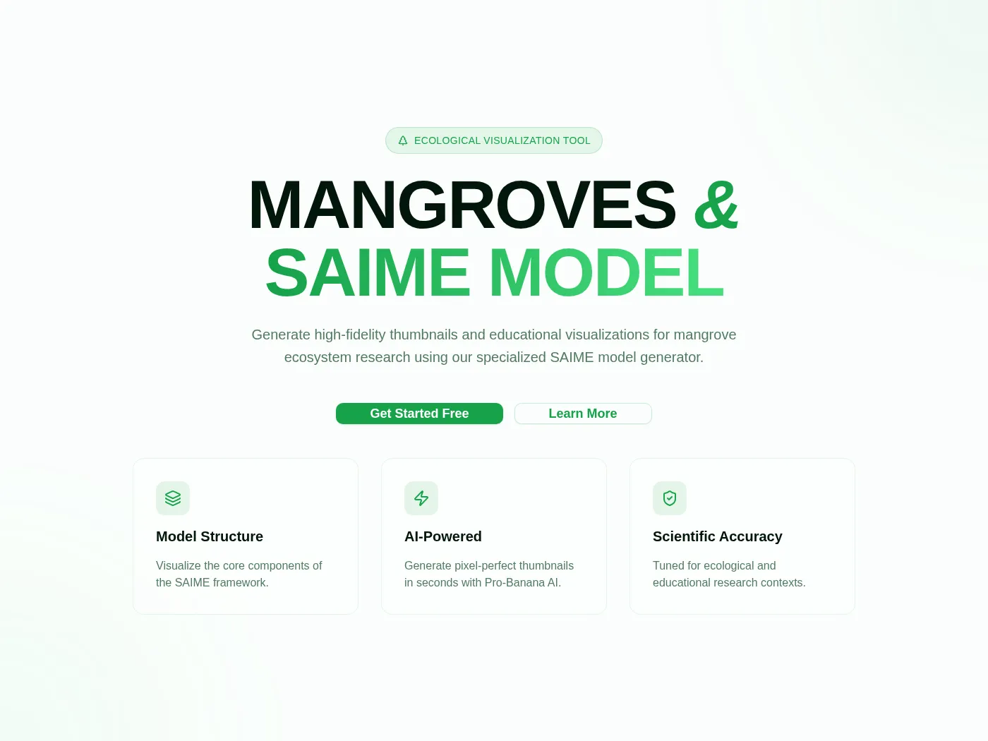 Mangroves SAIME Model Thumbnail