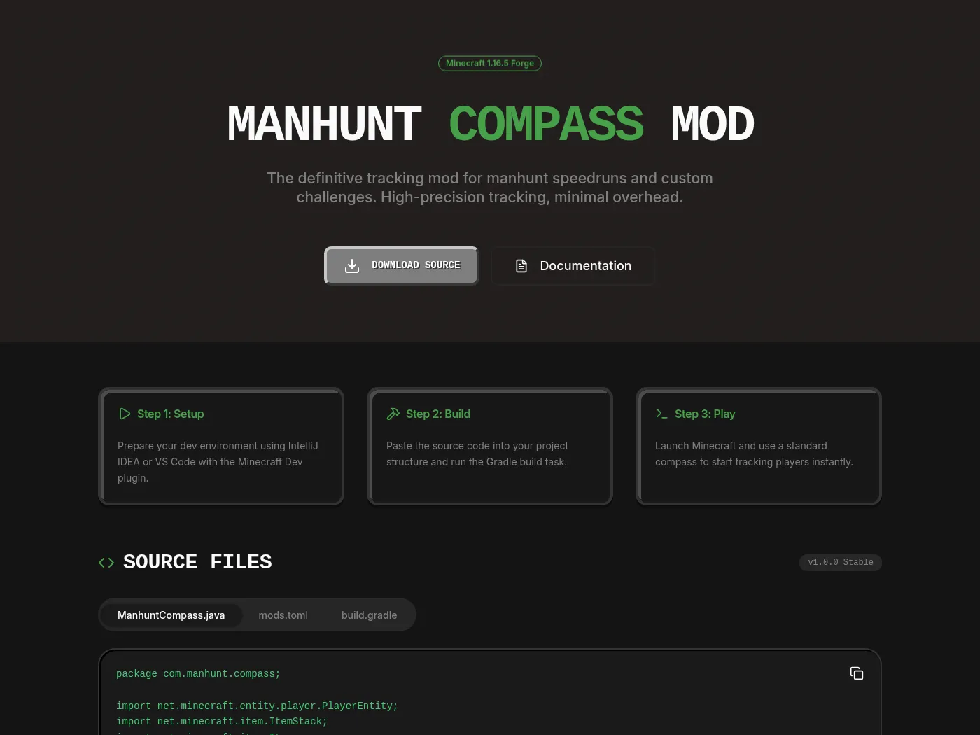 Manhunt Compass Mod