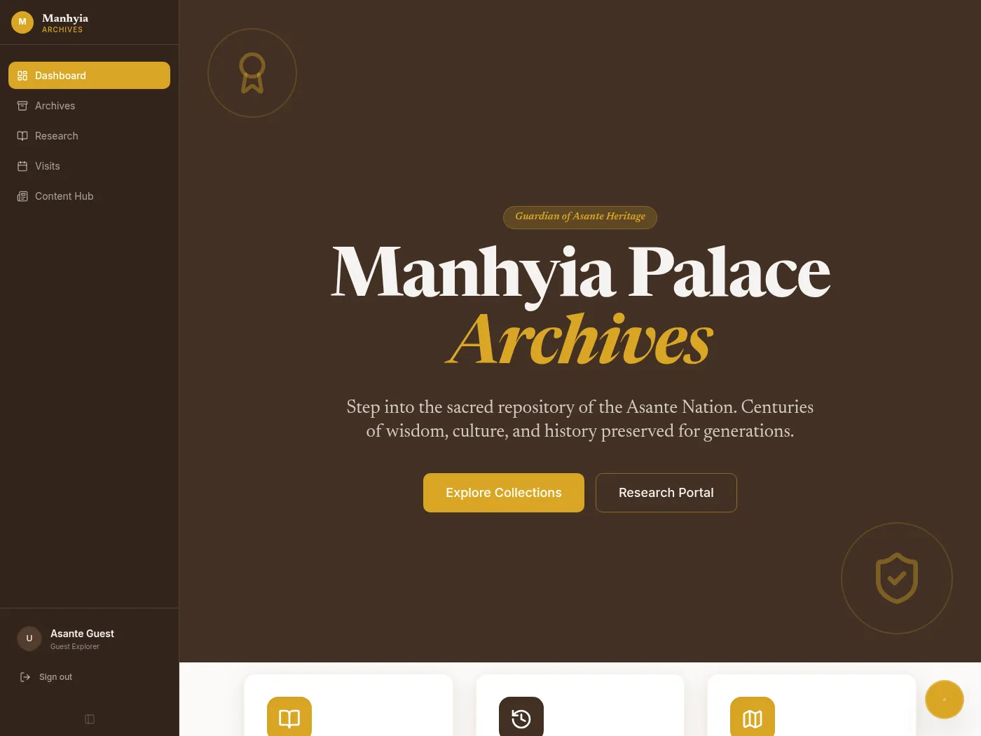Manhyia Digital Archives