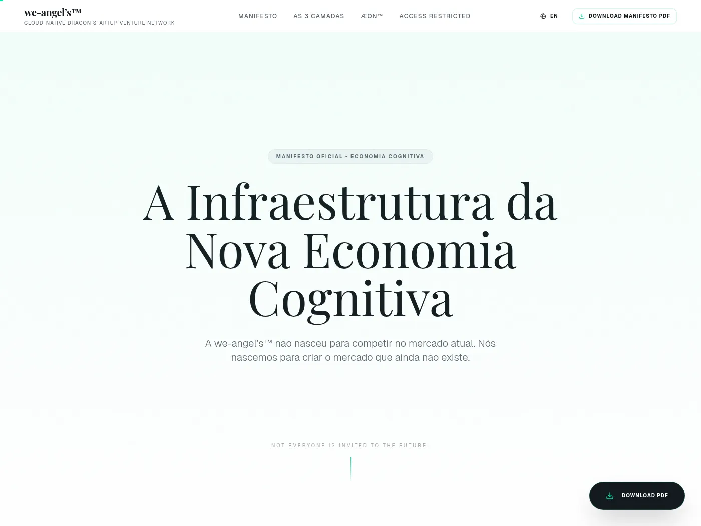 we-angel’s Manifesto Page