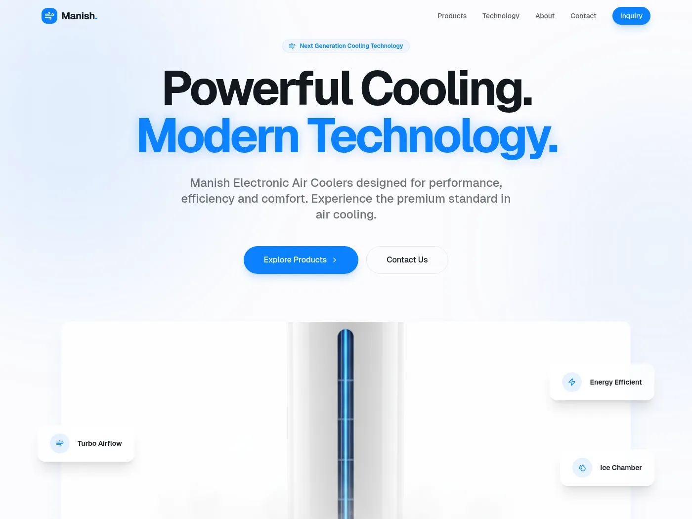 Manish Premium Cooling Site