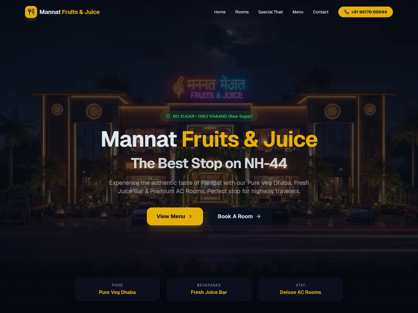 Mannat Fruits & Juice Site