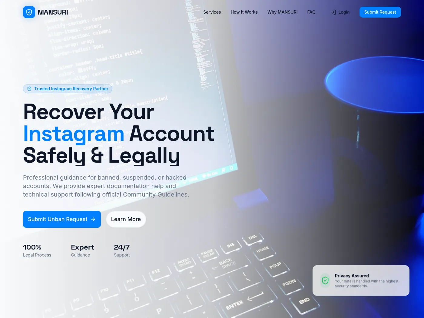 MANSURI IG Recovery Hub