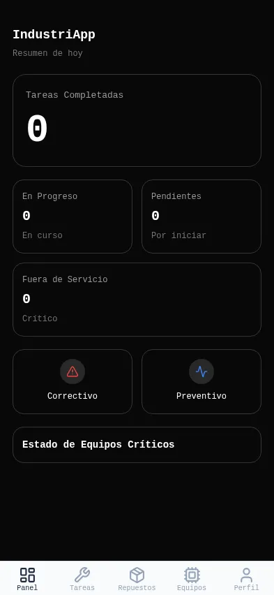 IndustriApp Mantenimiento