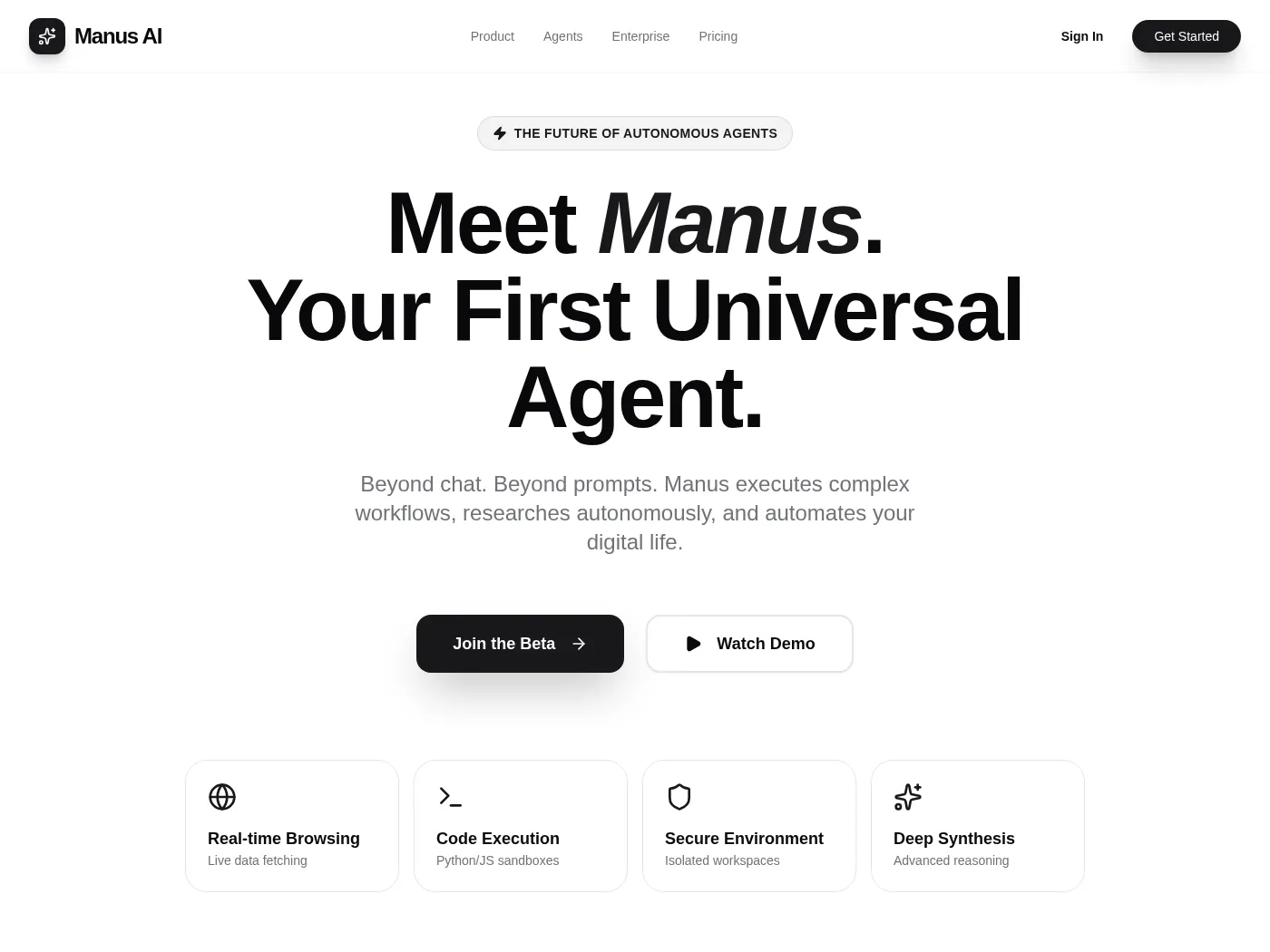 Manus AI Clone