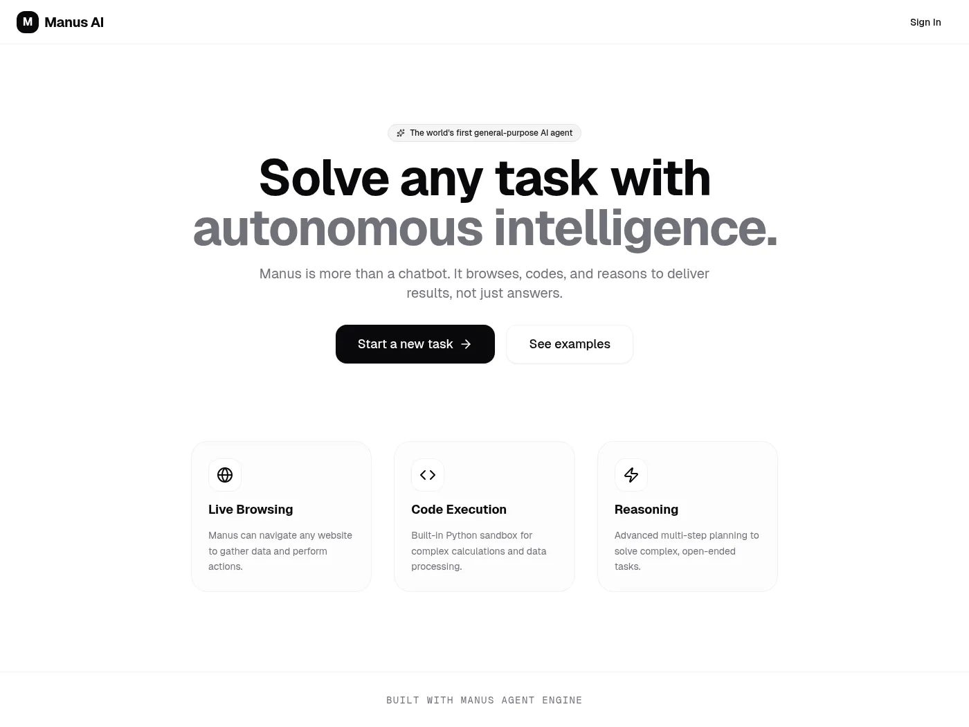 Manus AI Clone