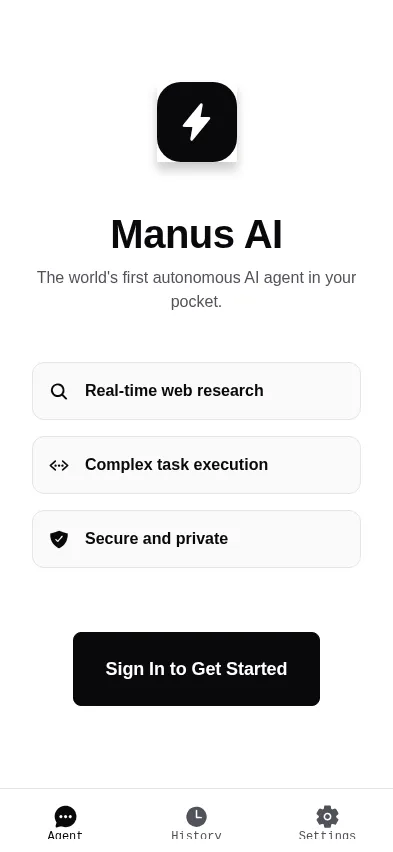 Manus AI Mobile