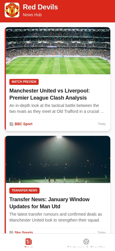 Red Devils News Hub