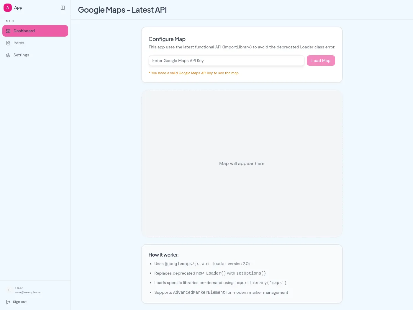 Map Loader Fix App