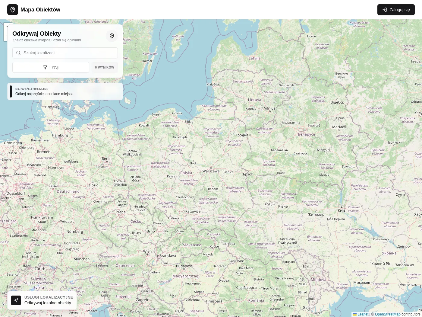 Map Objects Reviews Plugin