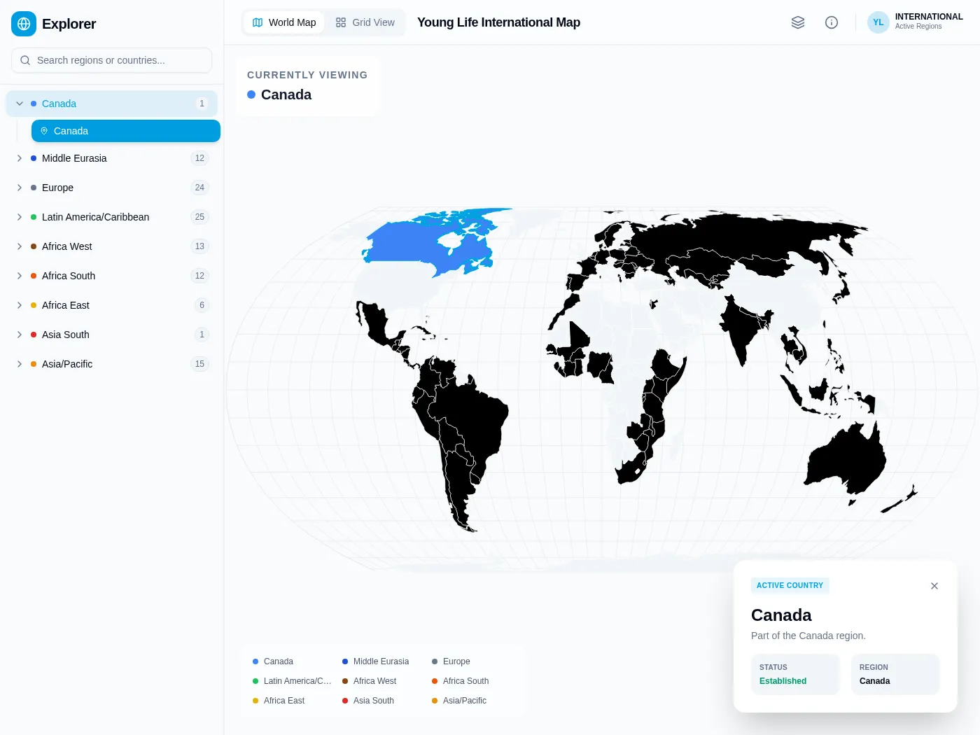 Map Tree Explorer