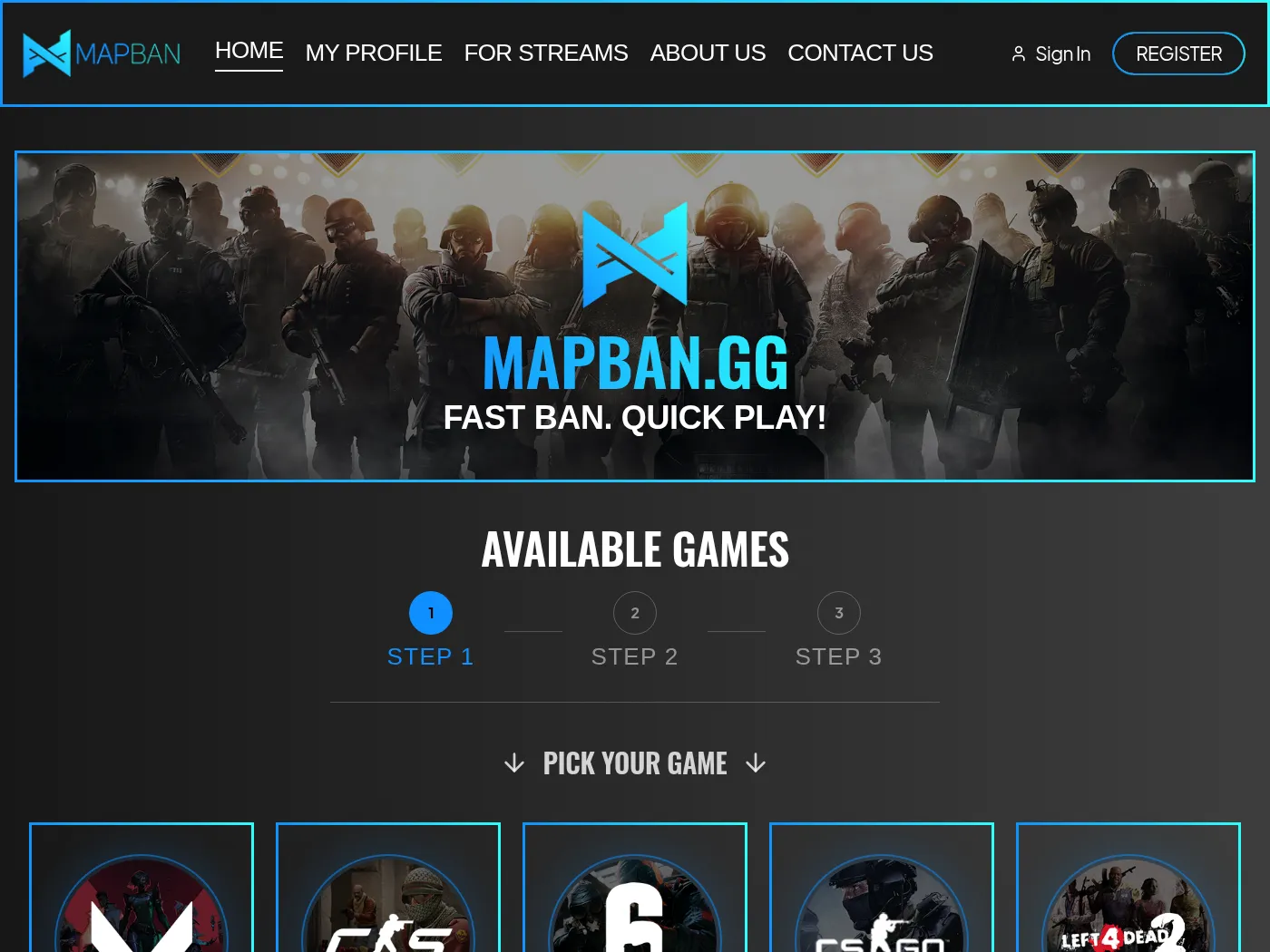 MapBan GG Clone