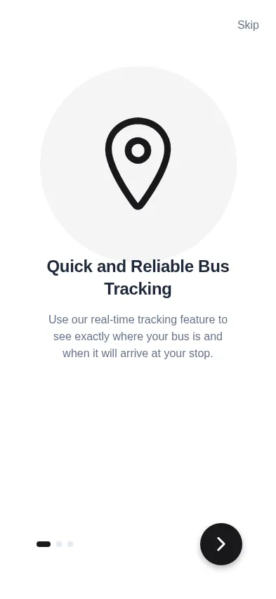 Mapbox Mobile UI Clone