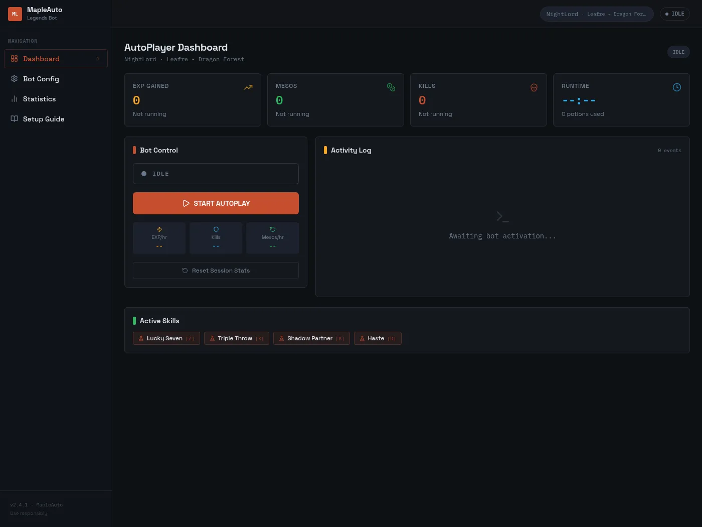 Maple Legends AutoPlayer