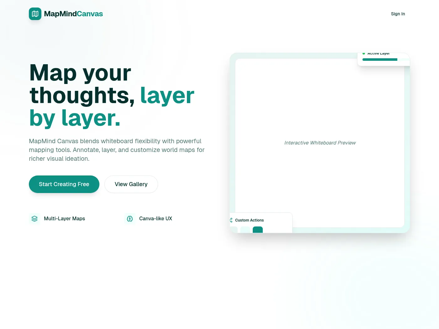 MapMind Canvas