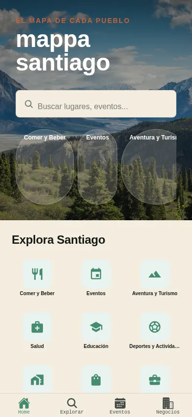 Mappa Santiago Guide