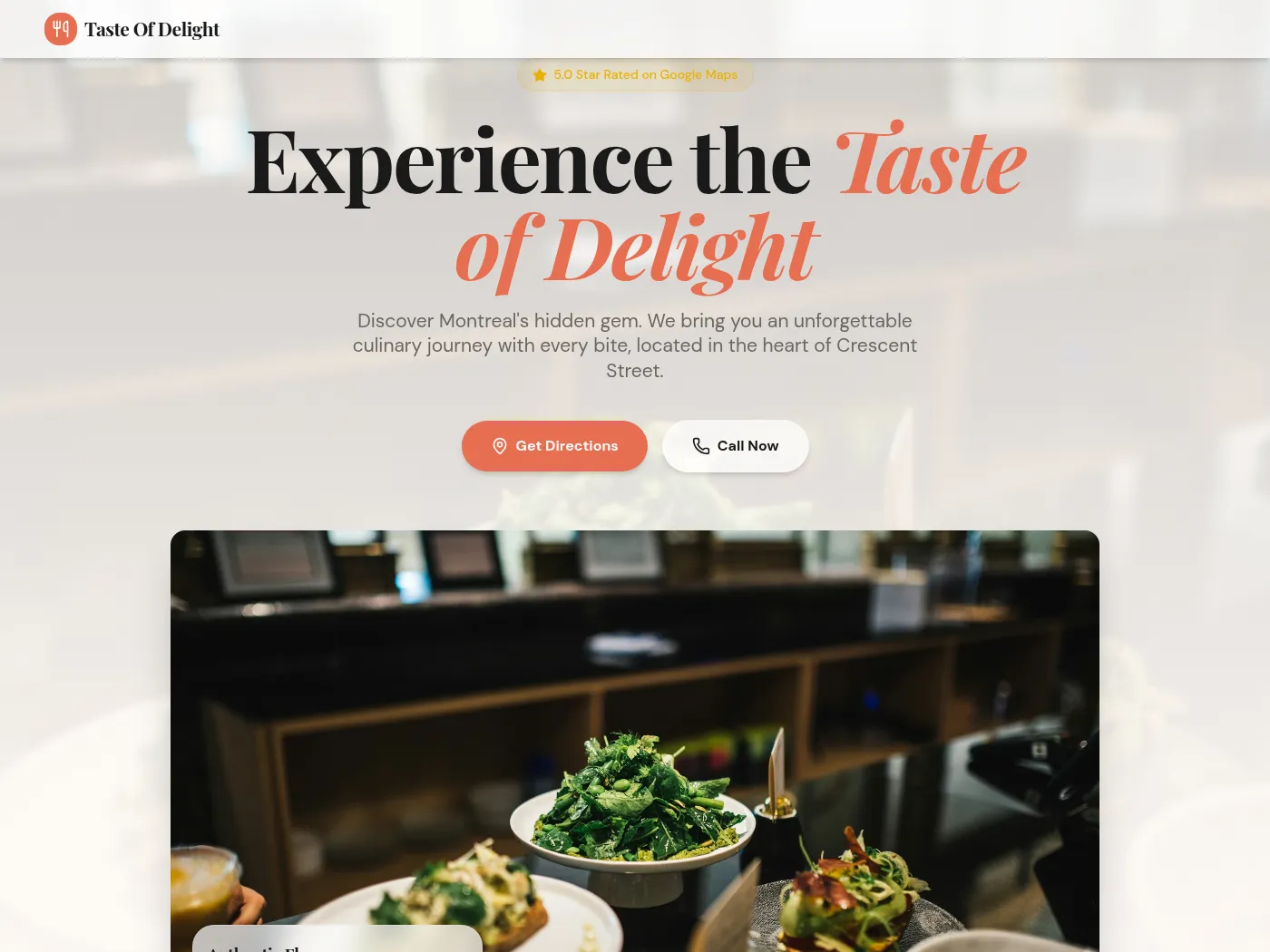 Maps Link Landing Page