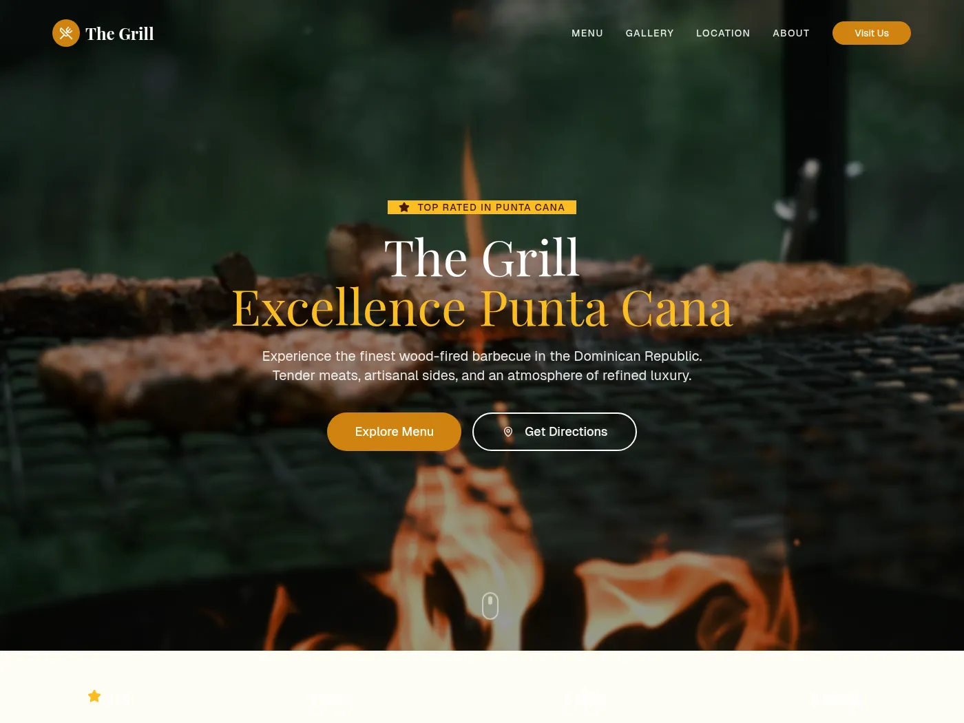 The  Grill Location Website