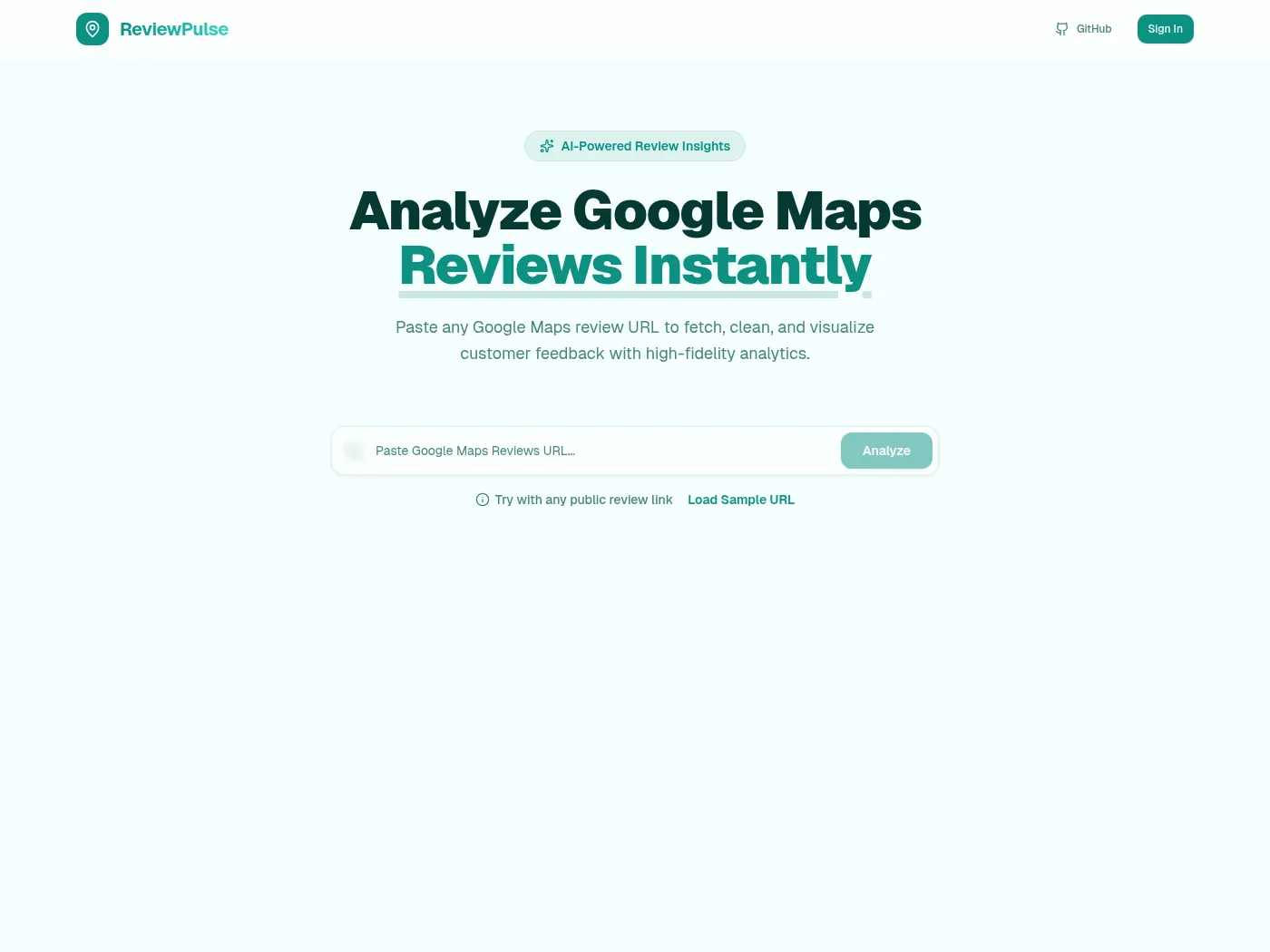 Google Maps Review Viewer