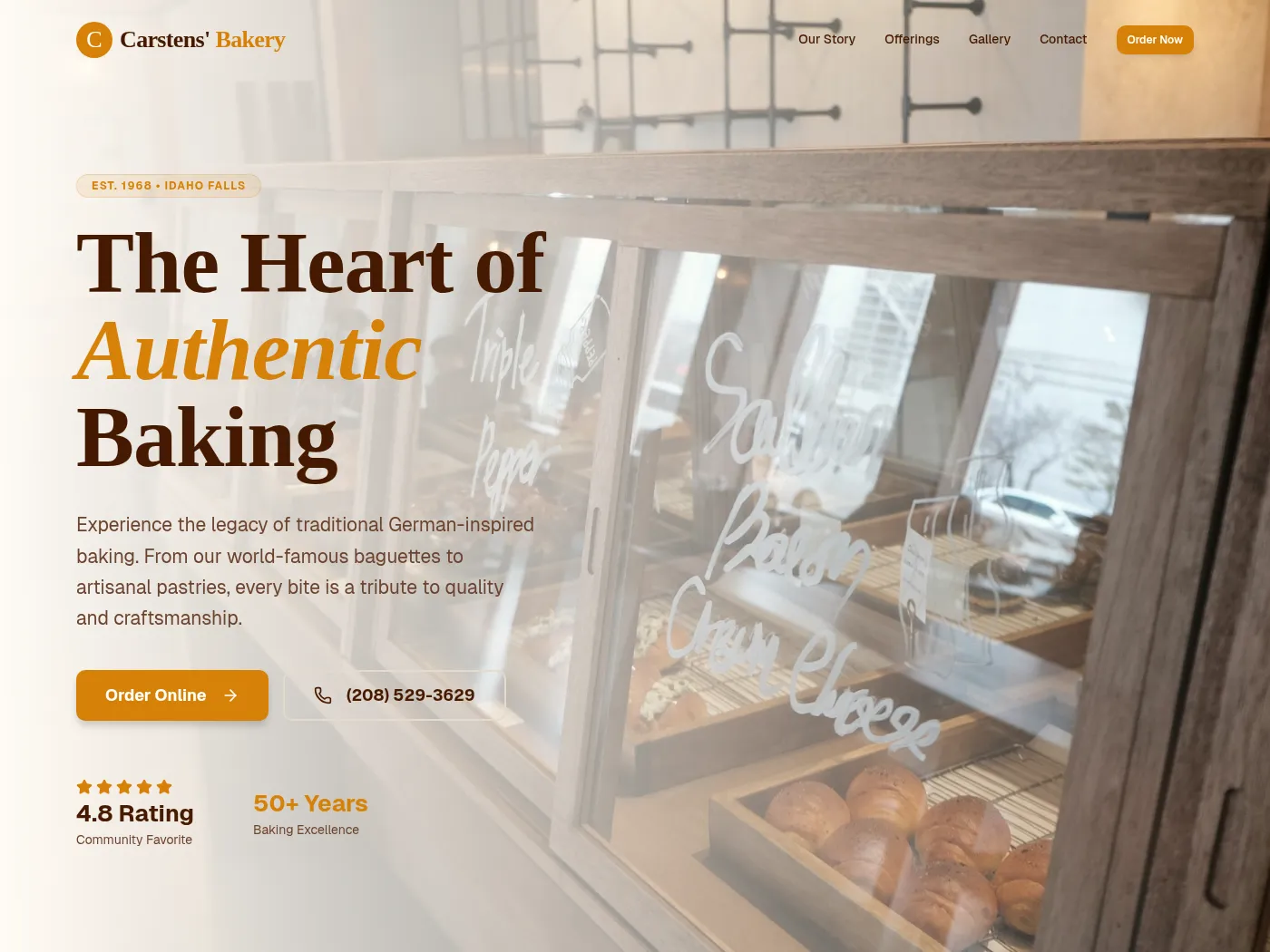 Instant Bakery Web Builder