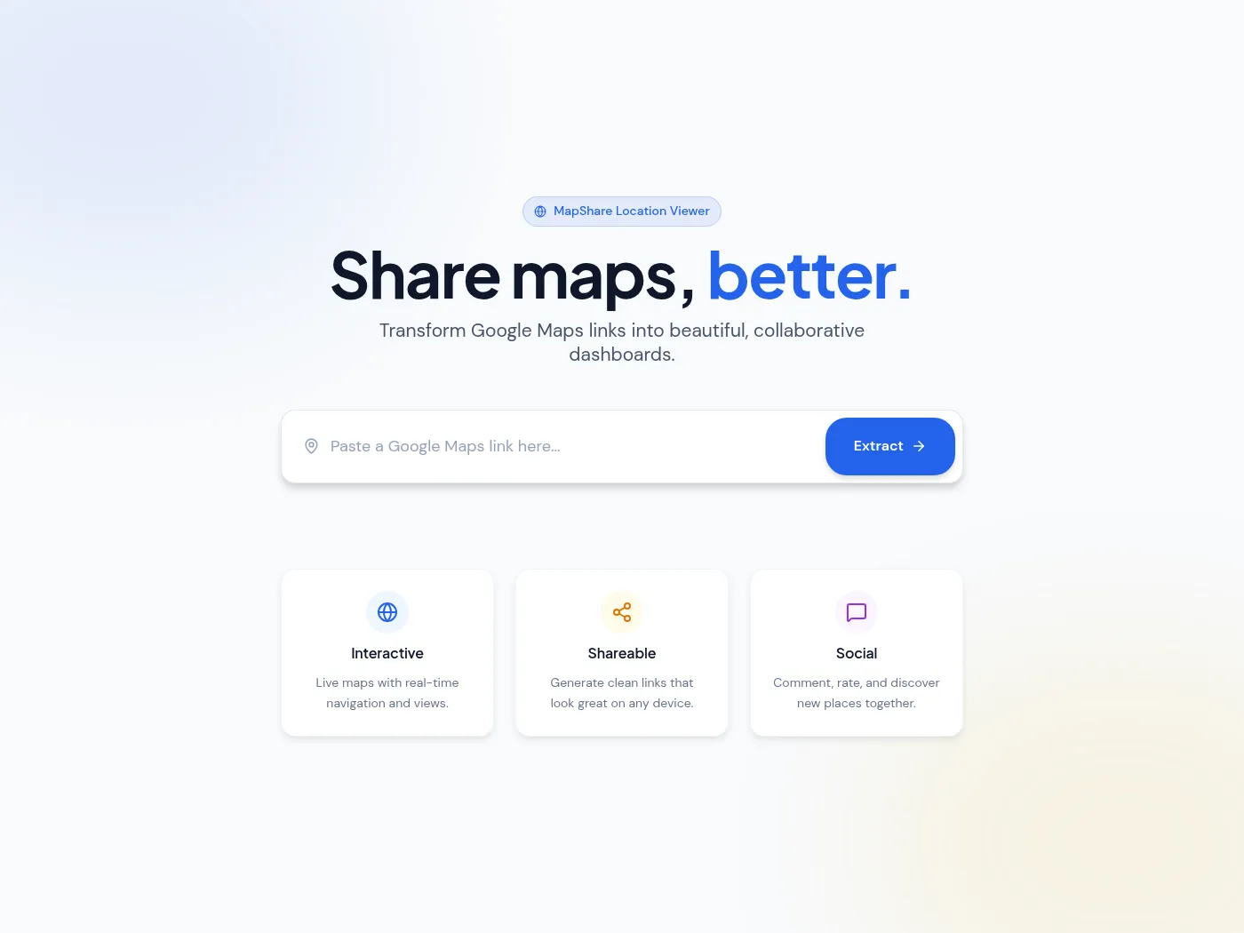 MapShare Location Viewer