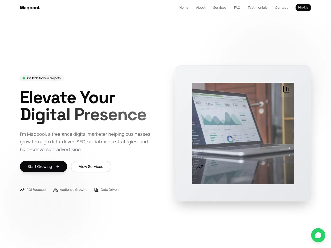 Maqbool Digital Portfolio