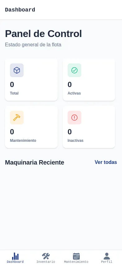 Maquinaria Control Pro